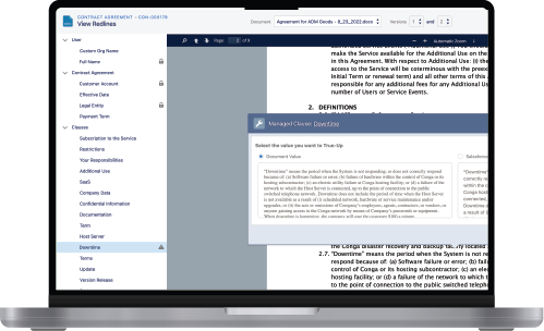 Contracts for Salesforce: Product Features - Conga